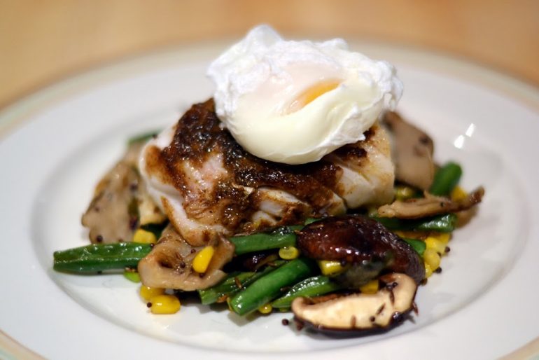 Garam Masala-Crusted Cod with South-Indian Vegetables - New York Food ...