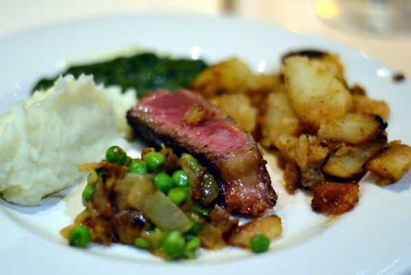 Porterhouse in a Fine Dining Setting at Angus Club Steakhouse - New ...