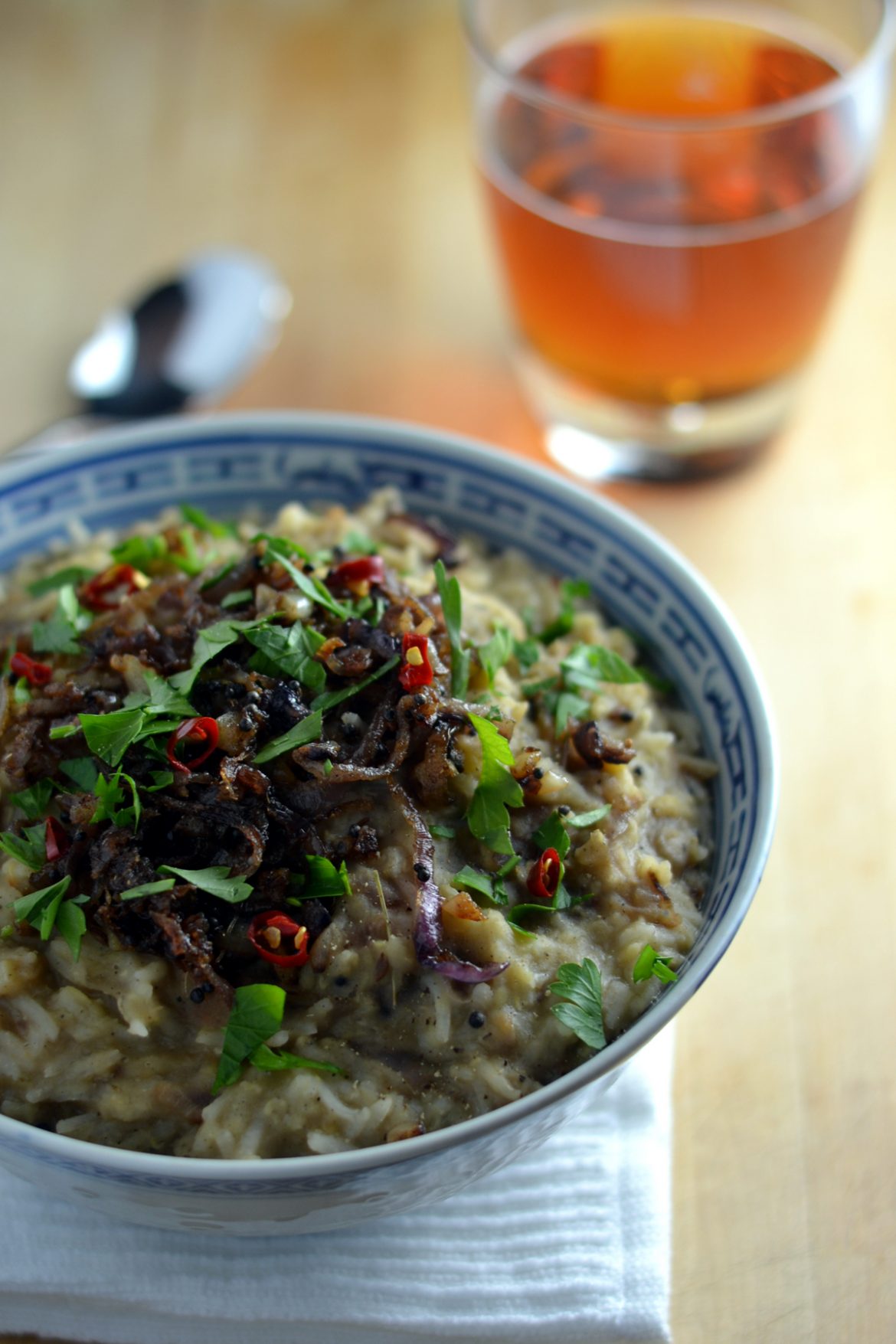 Red Lentil and Rice Curry with Onions, Garlic, and Spices - New York ...